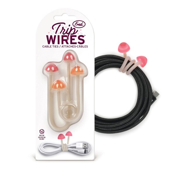 TRIP WIRES - MUSHROOM CABLE TIES| UMass Store