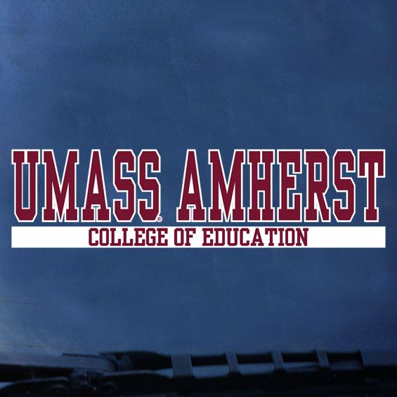UMA CAR DECAL - COLLEGE OF EDUCATION | UMass Store