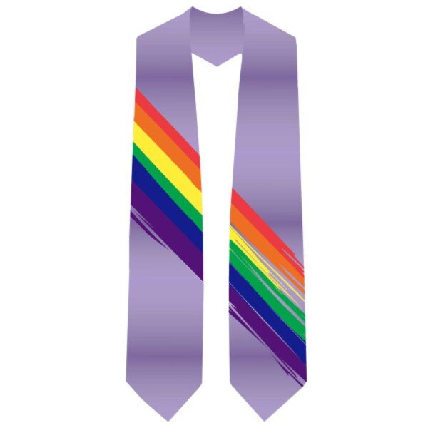 LILAC PRIDE GRADUATION STOLE | UMass Store