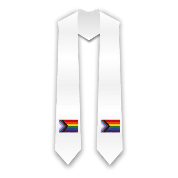 PROGRESSIVE FLAG PATCH STOLE | UMass Store