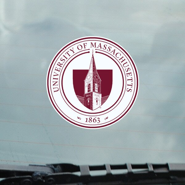 SPIRE SEAL INSIDE CAR DECAL | UMass Store