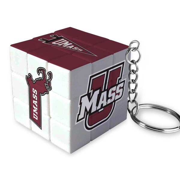PUZZLE CUBE KEYCHAIN | UMass Store