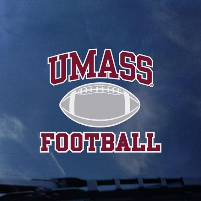 UMASS FOOTBALL CAR DECAL | UMass Store