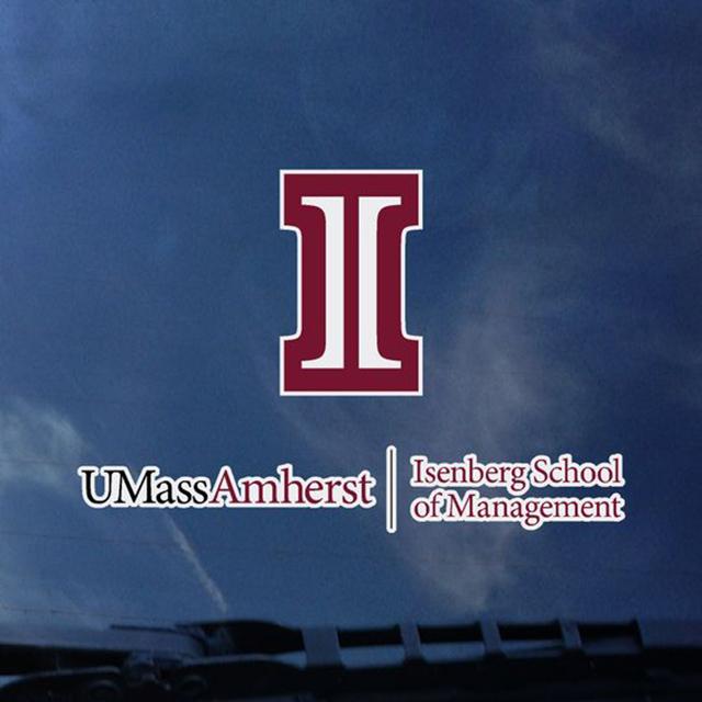 ISENBERG ][ LOGO CAR DECAL | UMass Store