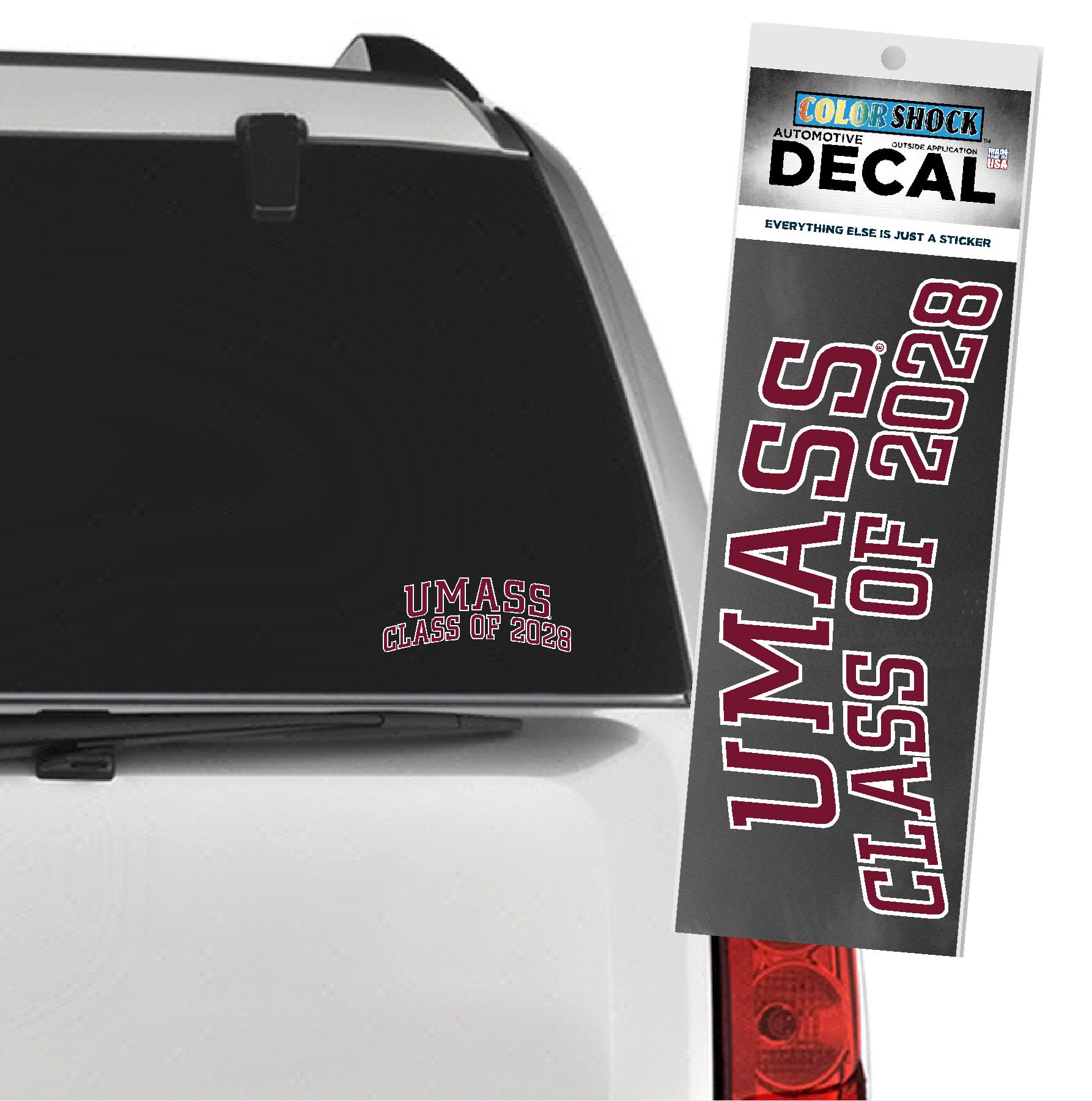 CLASS OF 2028 CAR DECAL | UMass Store