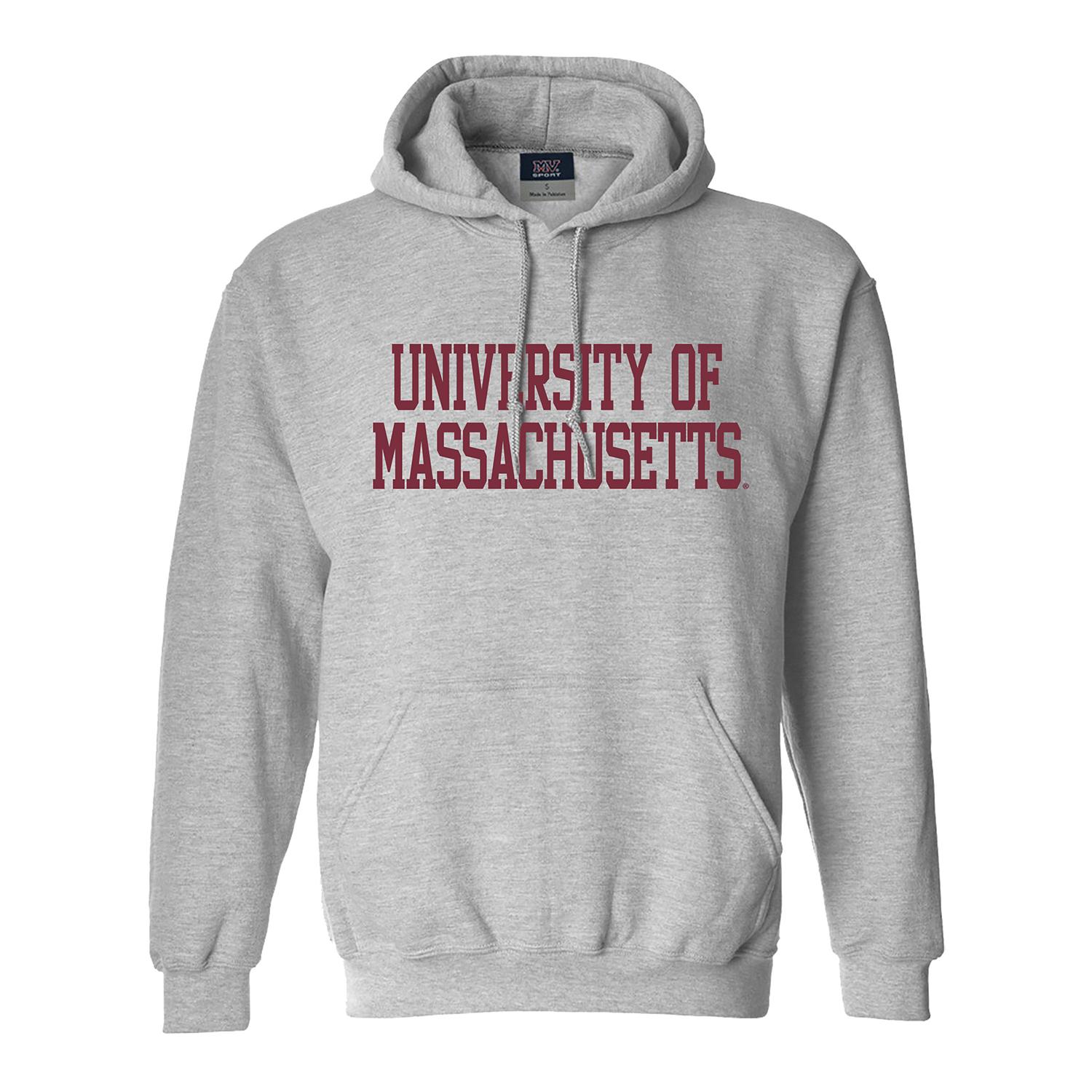 HOT DEALS UNIVERSITY OF MASSACHUSETTS HOODIE - GREY | UMass Store