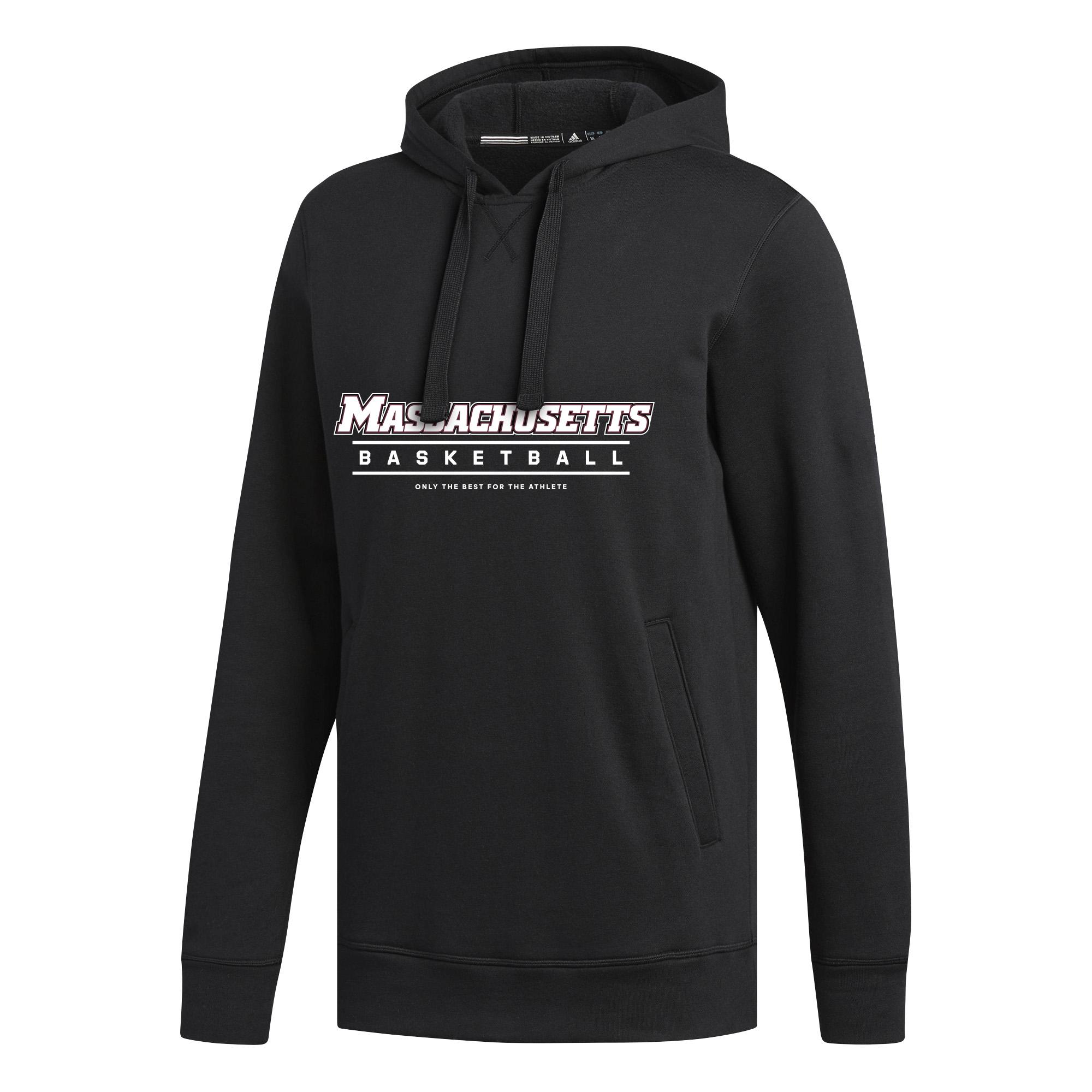 BASKETBALL FLEECE HOODIE - BLACK | UMass Store