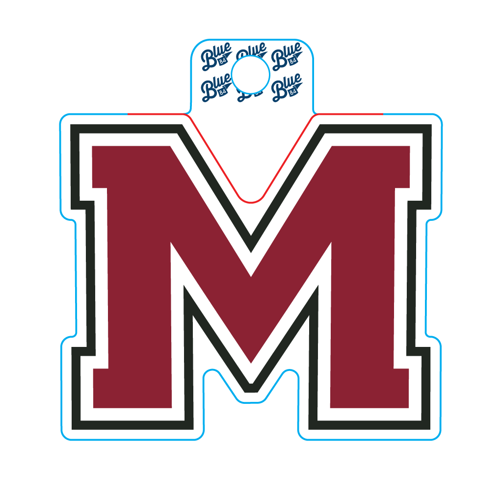 M LOGO STICKER | UMass Store