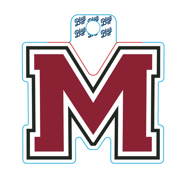 M LOGO STICKER | UMass Store